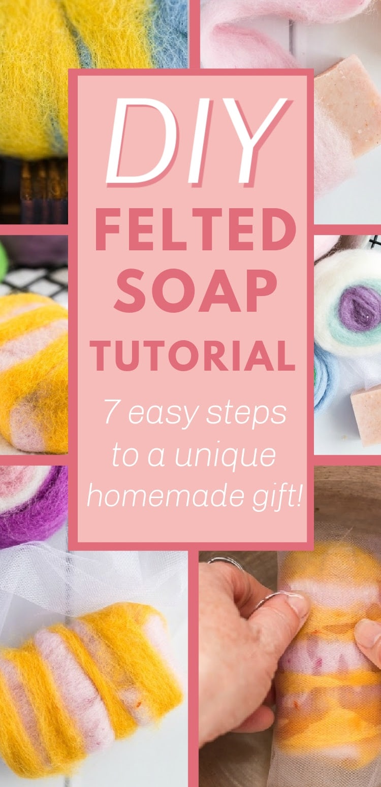 DIY Felted Soap Tutorial