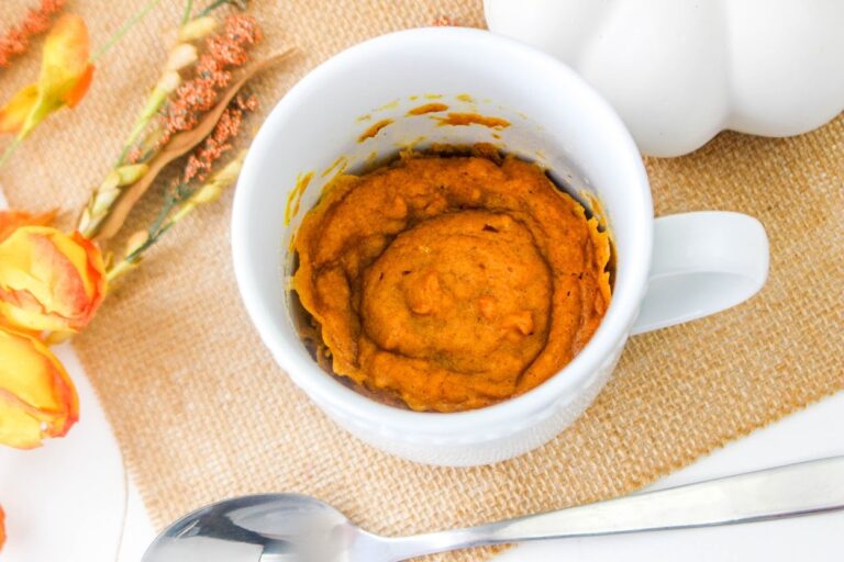 Pumpkin Spice Mug Cake