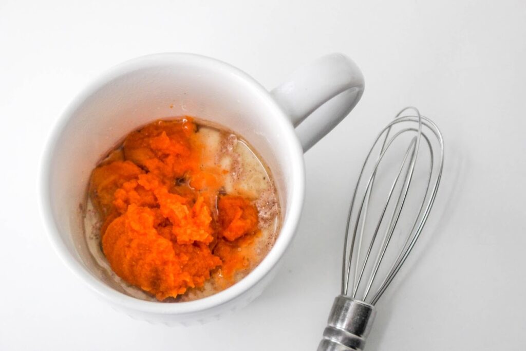 Pumpkin Spice Mug Cake